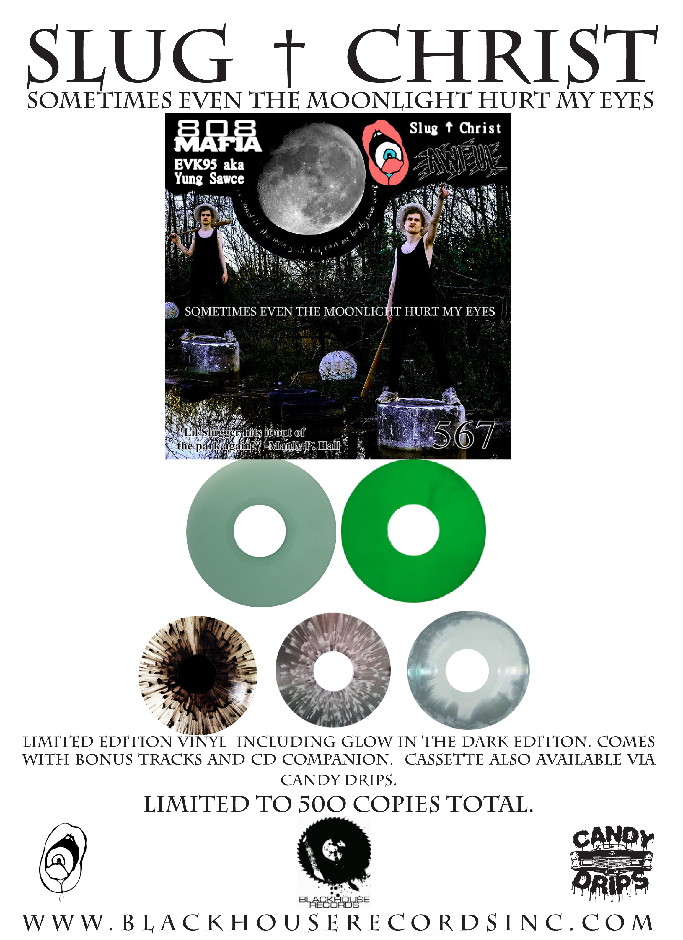 Slug † Christ “Sometimes The Moonlight…” LP PRe-order now up and ...